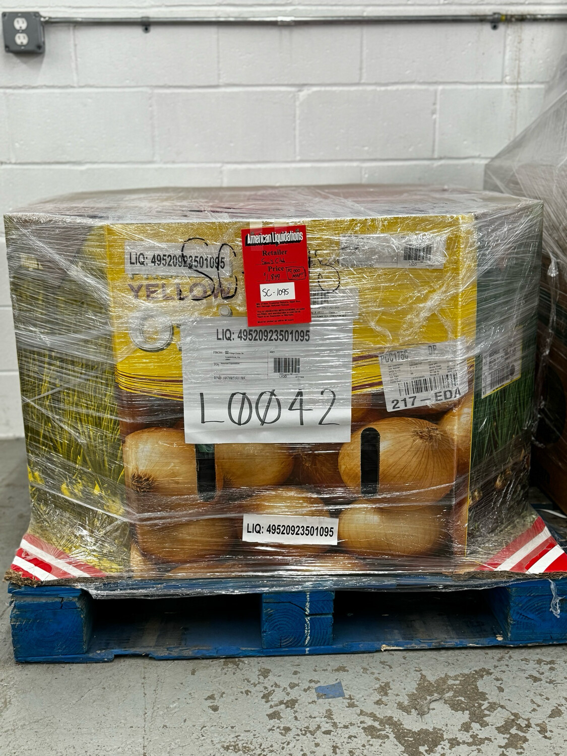 SAMS CLUB GENERAL MERCHANDISE PALLET - SC-1095