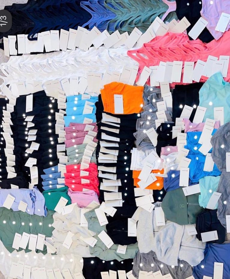 Lululemon Clothing Pallet For Sale: 300+ Items Included | Liquidation ...